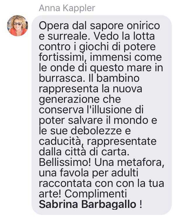 Recensione di Anna Kappler. – 3 giugno 2017 – Sabrina Barbagallo